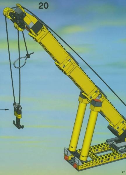 View LEGO® instruction 7249 XXL Mobile Crane - LEGO instructions and ...