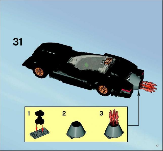 View LEGO® instruction 7781 the Batmobile - LEGO instructions and ...