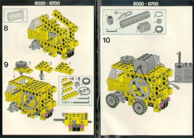 View LEGO® instruction 8020 Building Set - LEGO instructions and ...