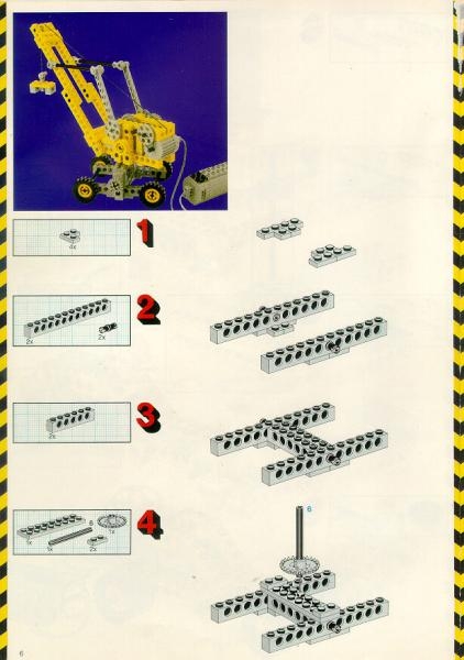 Voir l'instruction LEGO® 8054 Universal Motor Set - Instructions et ...