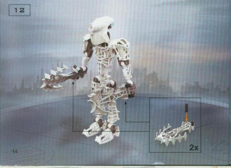 LEGO® Anleitung anzeigen 8606 Toa Nuju - LEGO Bauanleitungen und ...