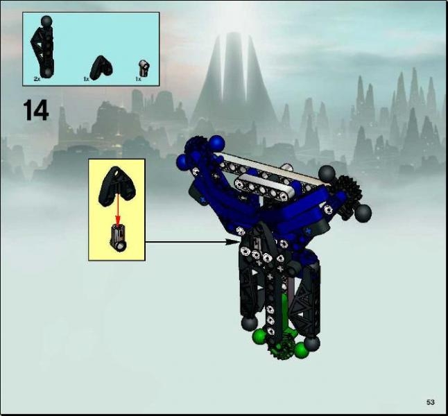 LEGO® Anleitung anzeigen 8621 Turaga Dume and Nivawk - LEGO ...