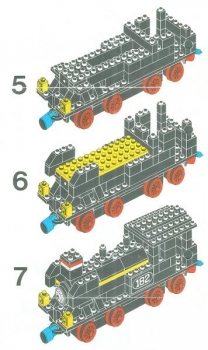 View LEGO® instruction 182 4.5V Train Set with Signal - LEGO ...