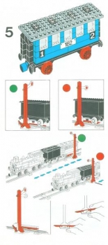 View LEGO® instruction 182 4.5V Train Set with Signal - LEGO ...