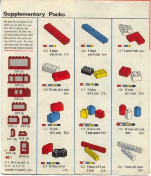 View LEGO® instruction 1965 LEGO Catalog 1 EN - LEGO instructions and ...
