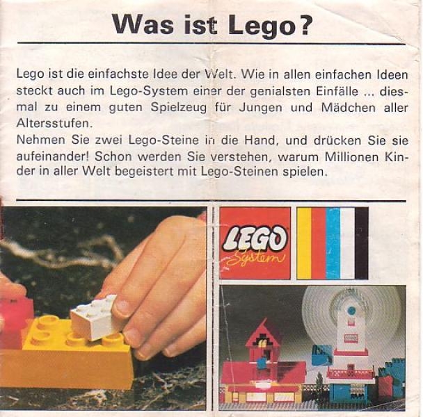 View LEGO® instruction 1969 LEGO Catalog 3 DE - LEGO instructions and ...