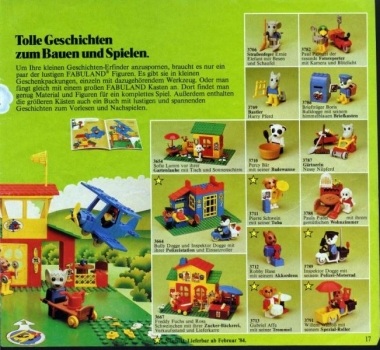 LEGO Anleitung anzeigen 1984 LEGO Catalog 1 DE - Bauanleitungen & Katalog