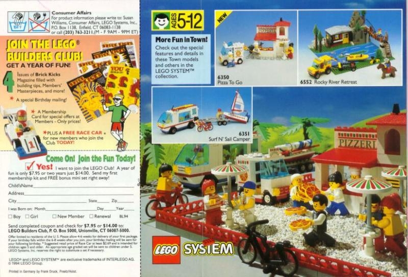 View LEGO® instruction 1994 LEGO Catalog 3 EN - LEGO instructions and ...