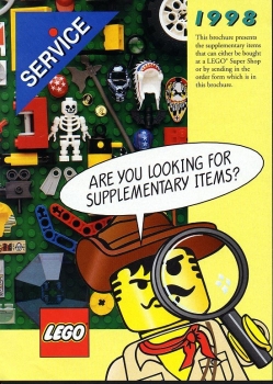 1998 LEGO Catalog 5 EN - Instructions et catalogues LEGO bibliothèque