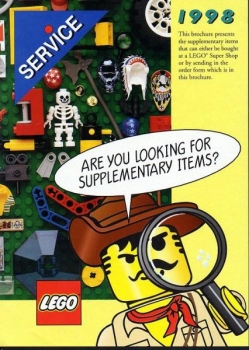 Voir l'instruction LEGO® 1998 LEGO Catalog 5 EN - Instructions et ...