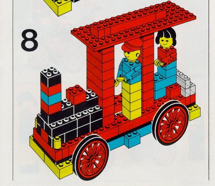 View LEGO® instruction 252 Locomotive with Driver - LEGO instructions ...