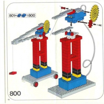 LEGO Anleitung anzeigen 801 Gears Set - Bauanleitungen & Katalog