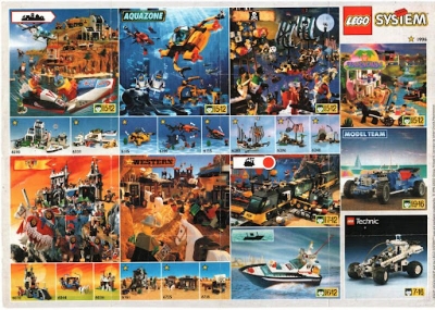 View LEGO® instruction 1996 LEGO Catalog 6 - LEGO instructions and ...