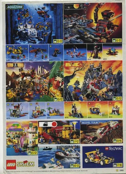 Bekijk LEGO® instructie 1995 LEGO Minicatalog 7 - LEGO bouwtekeningen ...