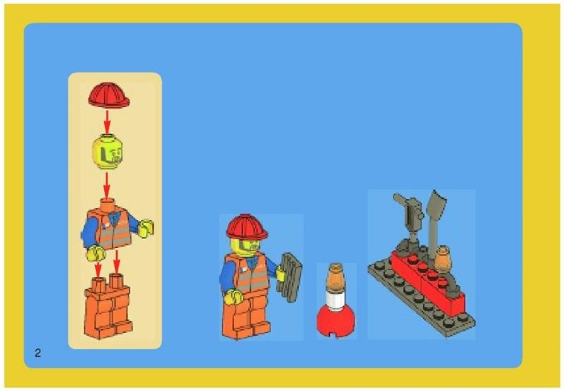 View LEGO® instruction 5930 Road Construction Building Set - LEGO ...