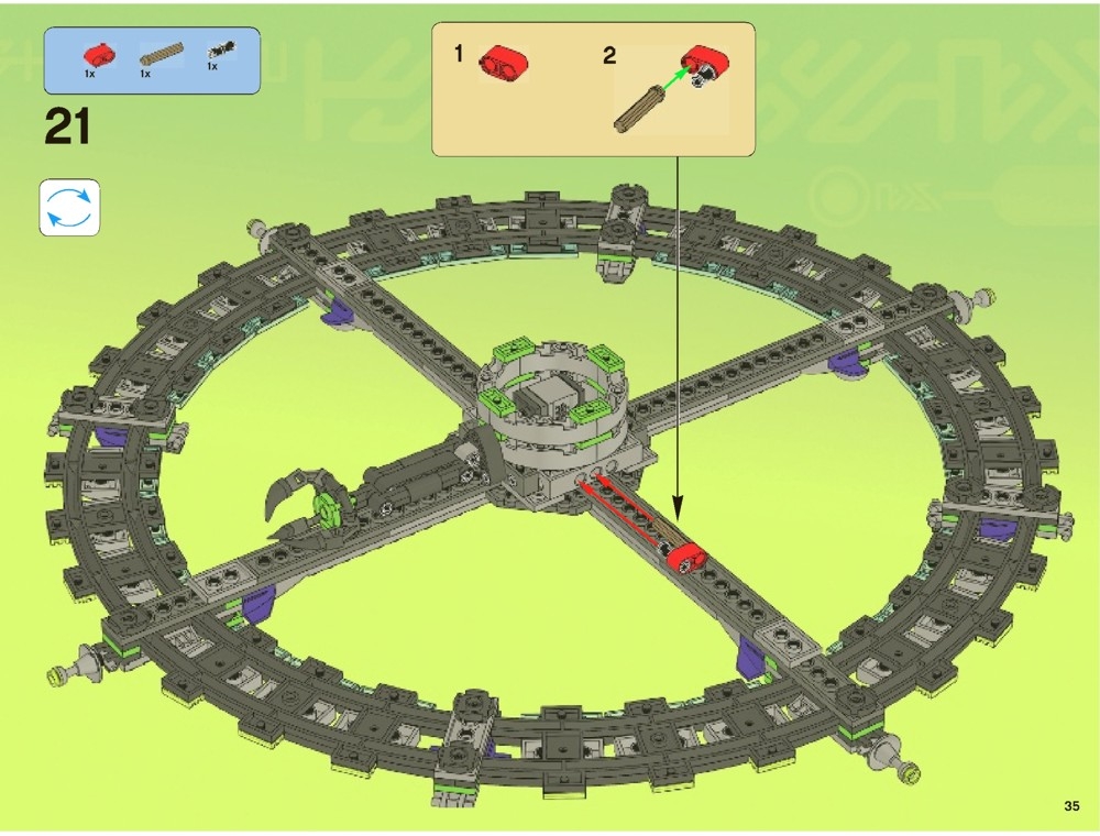 View LEGO® instruction 7065 Alien Mothership - LEGO instructions and catalogs library