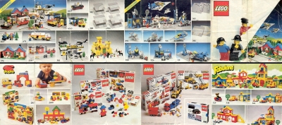 LEGO Anleitung anzeigen 1980 LEGO Catalog 3 EU - Bauanleitungen & Katalog