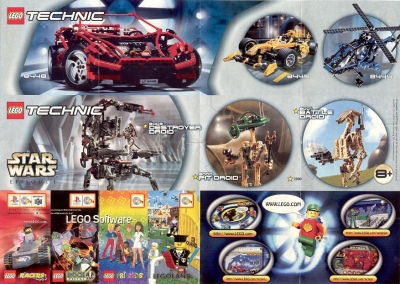 View LEGO® instruction 2000 LEGO Minicatalog 13 - LEGO instructions and ...