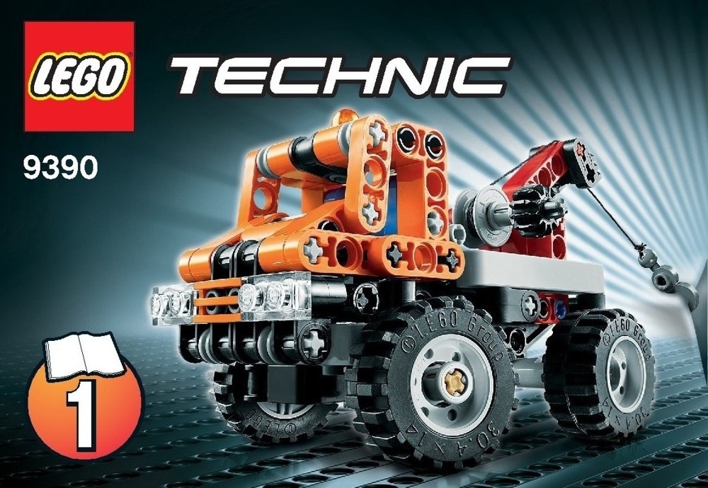 Voir l'instruction LEGO® 9390 Mini Tow Truck - Instructions et ...