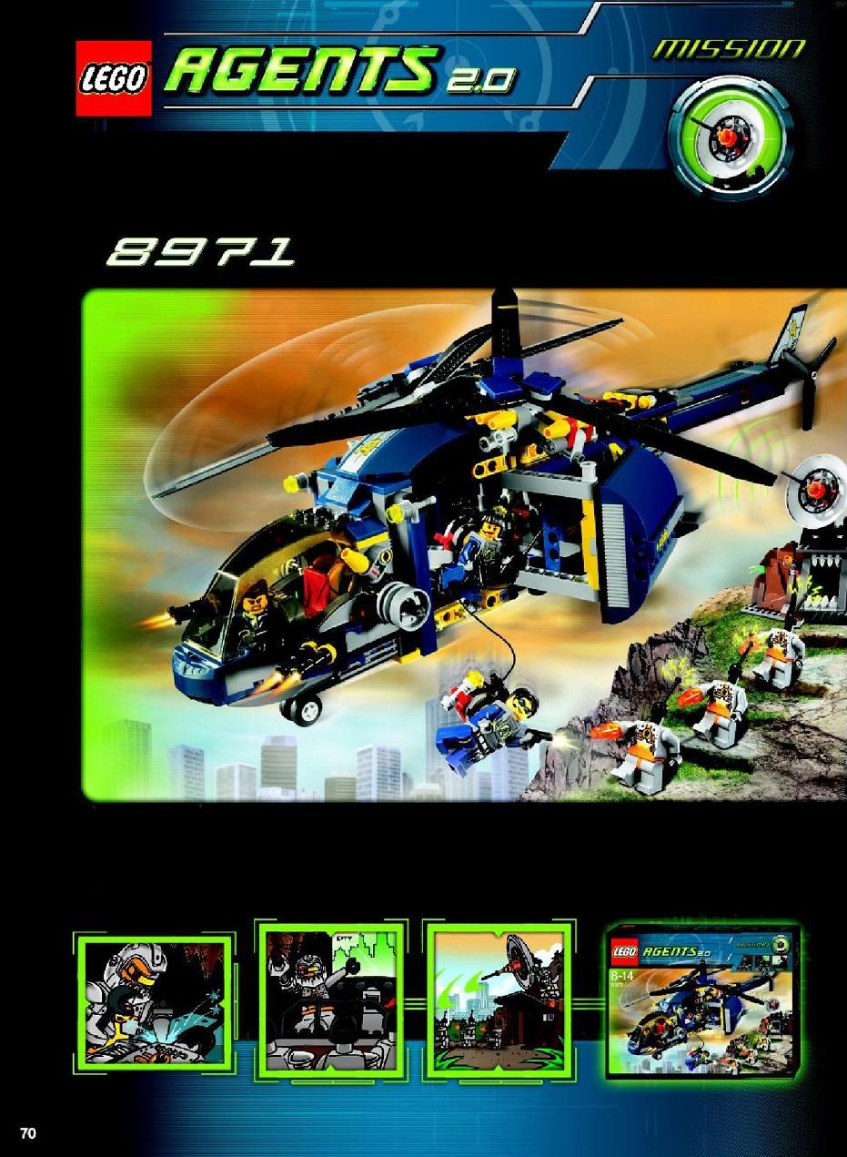 Ver instrucción de LEGO® 8971 Aerial Defence Unit - Instrucciones ...