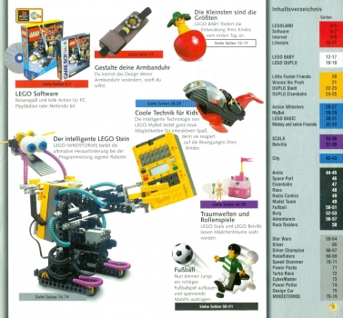 View LEGO® instruction 2000 LEGO Catalog 15 DE - LEGO instructions and catalogs library