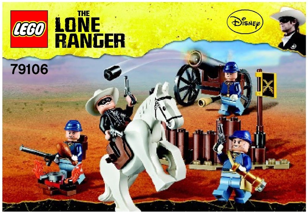 View LEGO® instruction 79106 Cavalry Builder Set - LEGO instructions ...