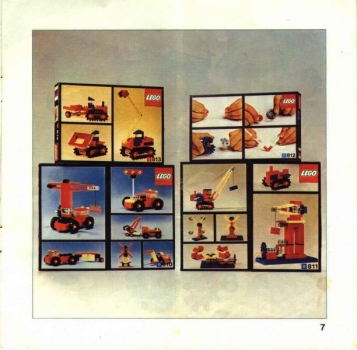 View LEGO® instruction 810 Gearset - LEGO instructions and catalogs library