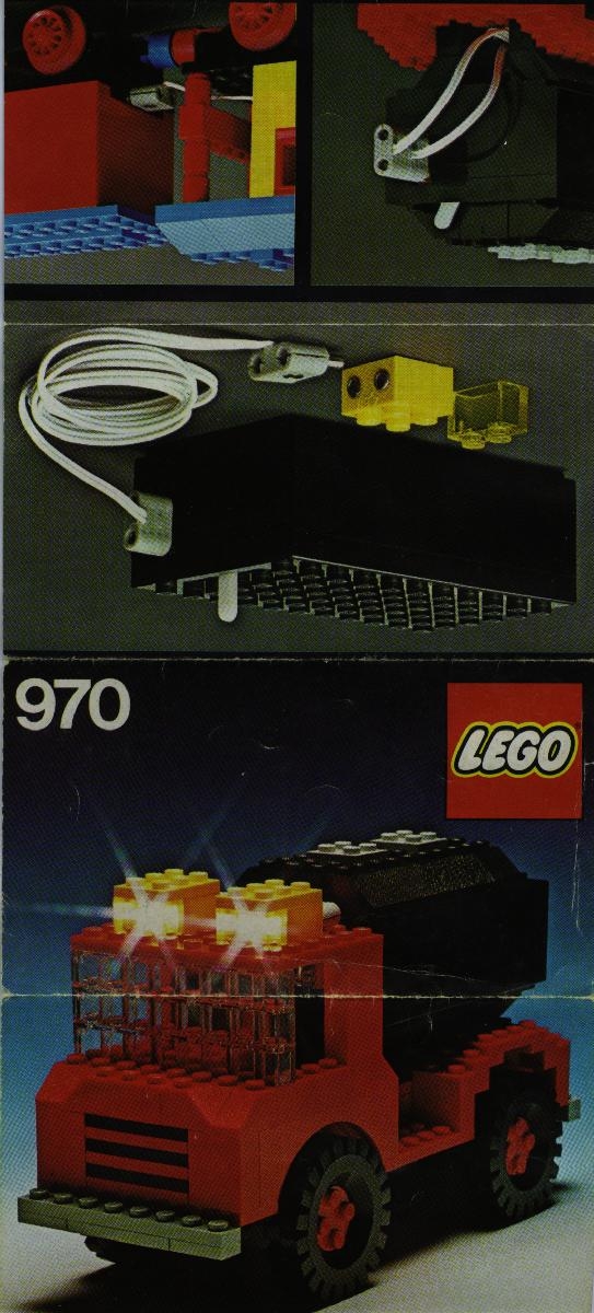 LEGO® Anleitung anzeigen 970 Lighting Brick - LEGO Bauanleitungen und Kataloge Bibliothek